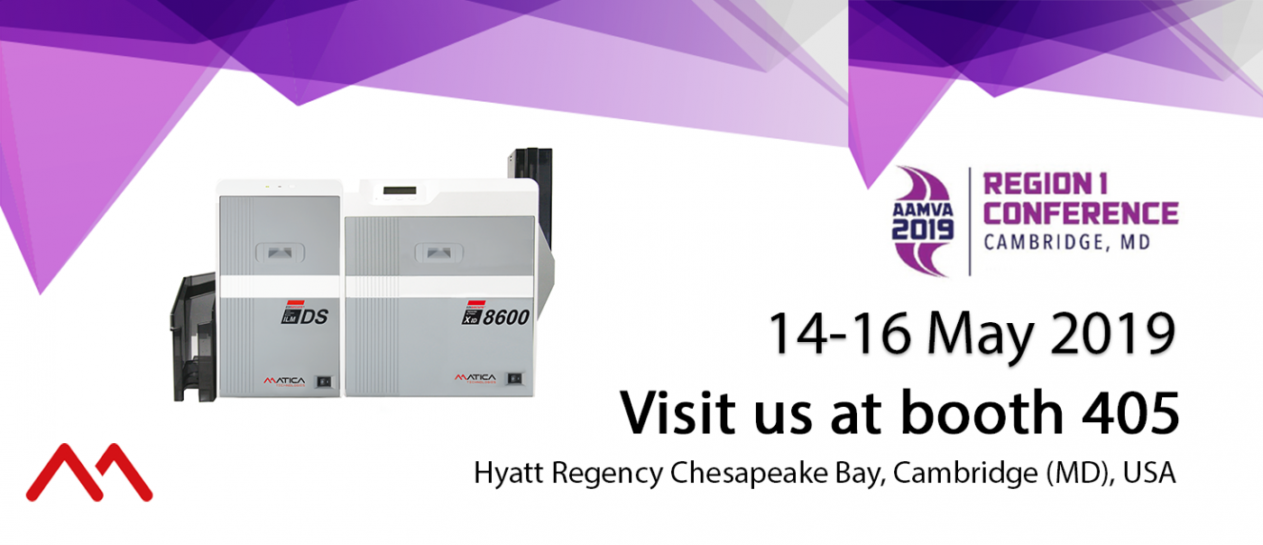 Matica shows ID solutions at AAMVA 2019 Annual Regional Conference I ...