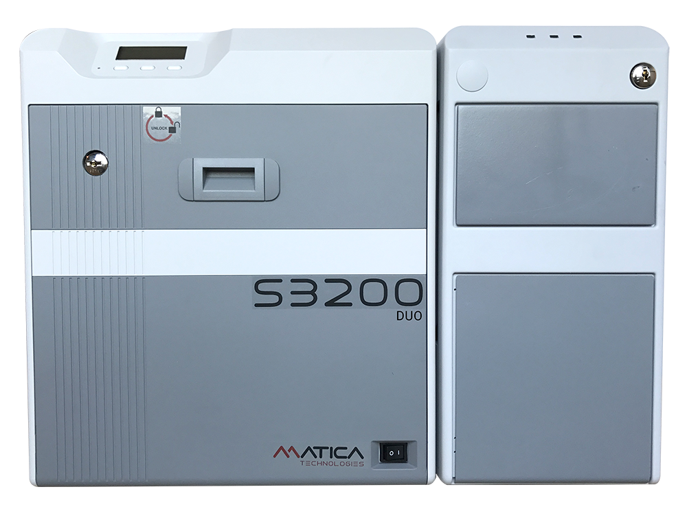 S3200DUO Financial Retransfer Card Printer Dual Feeder | EMV instant ...