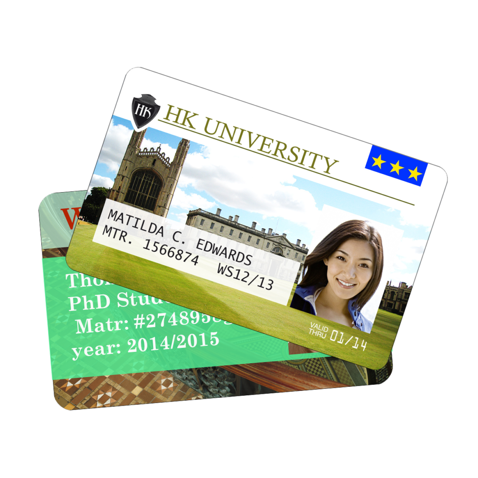 Affordable student card printing | Education car printing | Matica